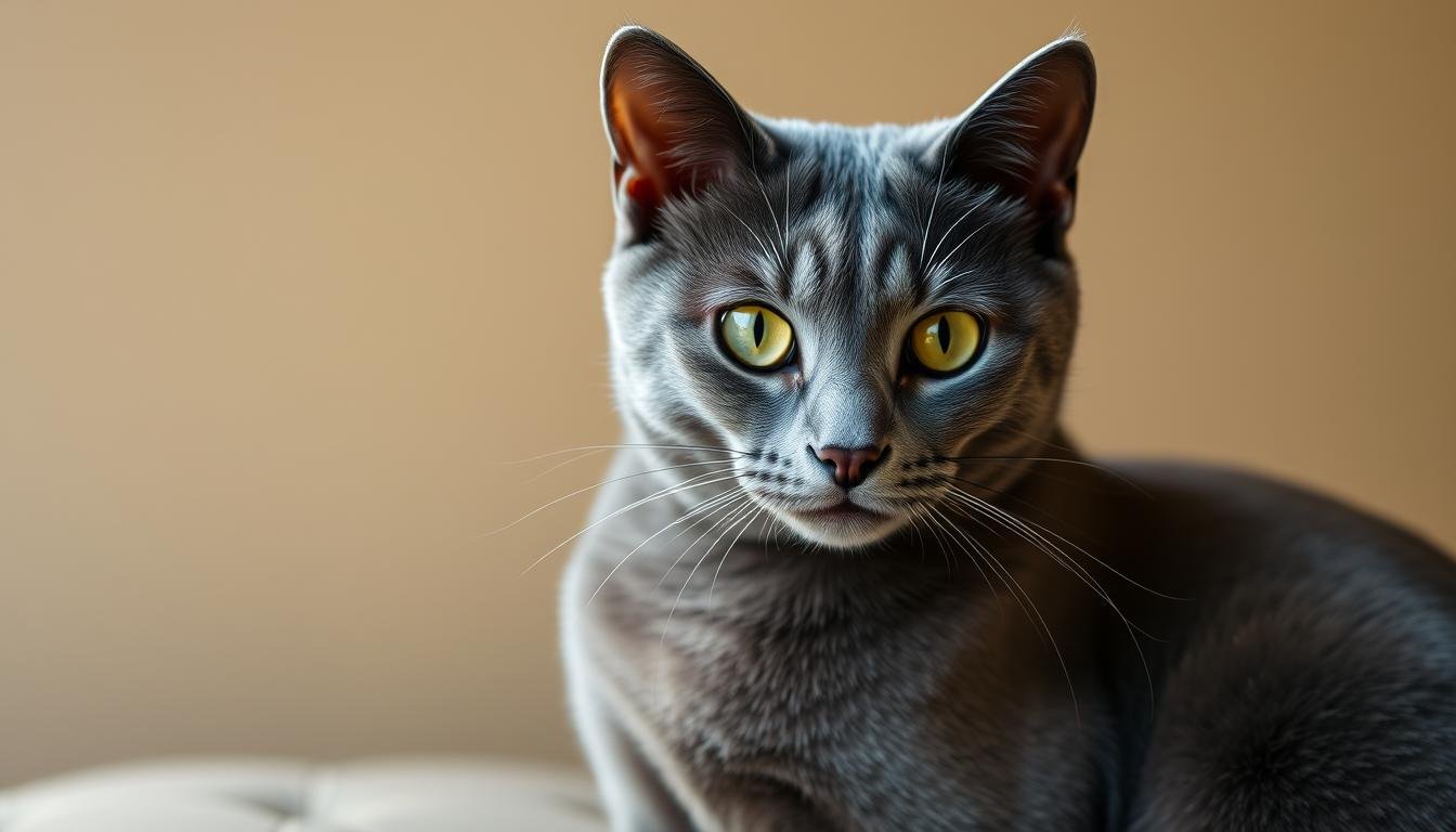 Información sobre la raza de gato Azul ruso